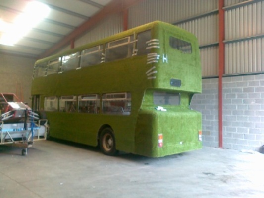 A Grass Covered Bus - Sanctuary Synthetics