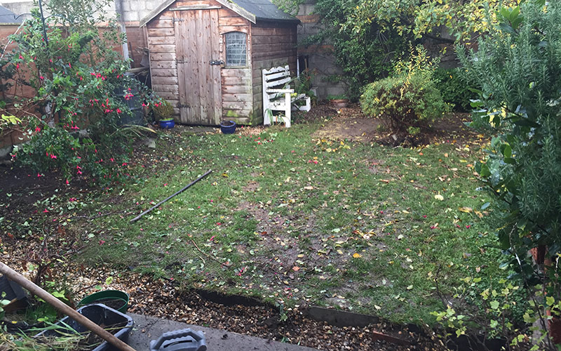 My garden is a mucky mess, please can you help?